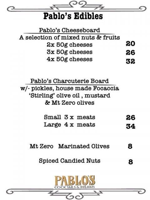 Pablos Cocktails and Dreams | Pablos Cocktails and Dreams
