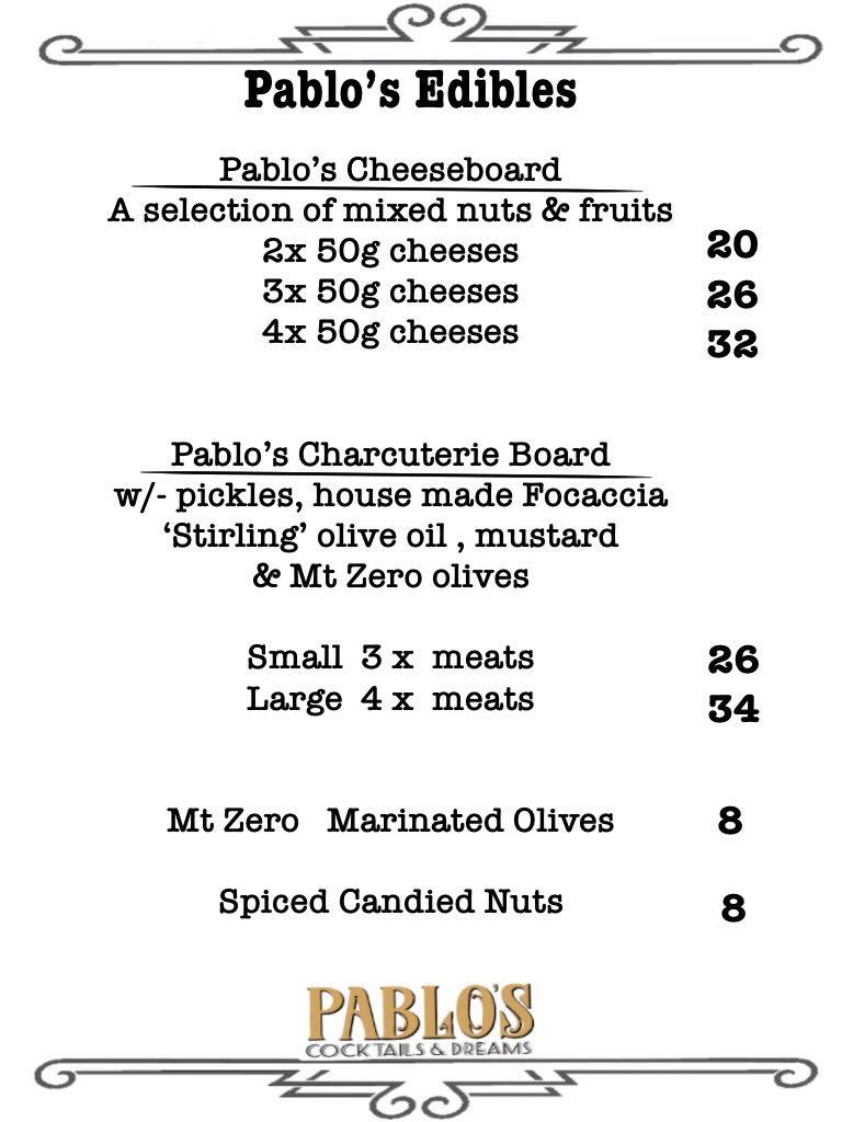 Pablos Cocktails and Dreams | Pablos Cocktails and Dreams